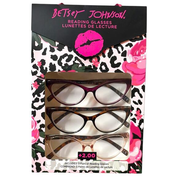 Betsy Johnson Reading Glasses
